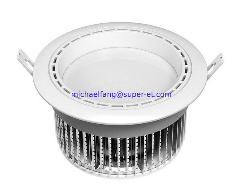 Fins aluminum housing retofit high quality 7.6 inches 24W recessed LED ...