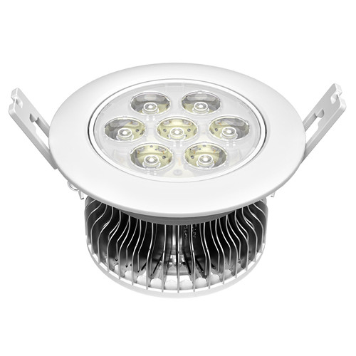 Fins aluminum housing high quality retofit 7W high power recessed round ...