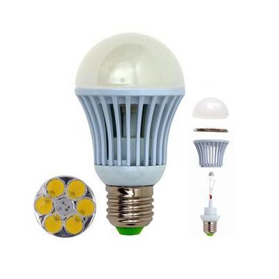 9w E27 A58 hollow die cast aluminum housing retrofit MCOB led bulb light